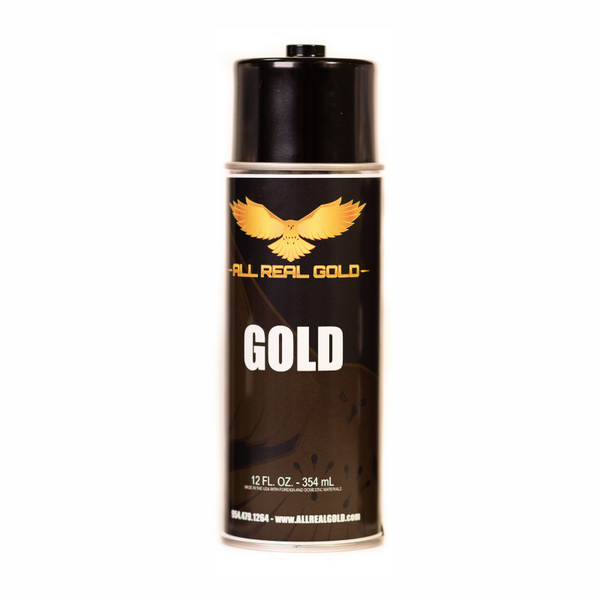 Gold Aerosol 12oz Spray Can – All Real Gold